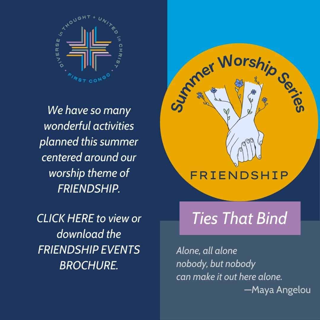 Events - First Congregational Church of Western Springs